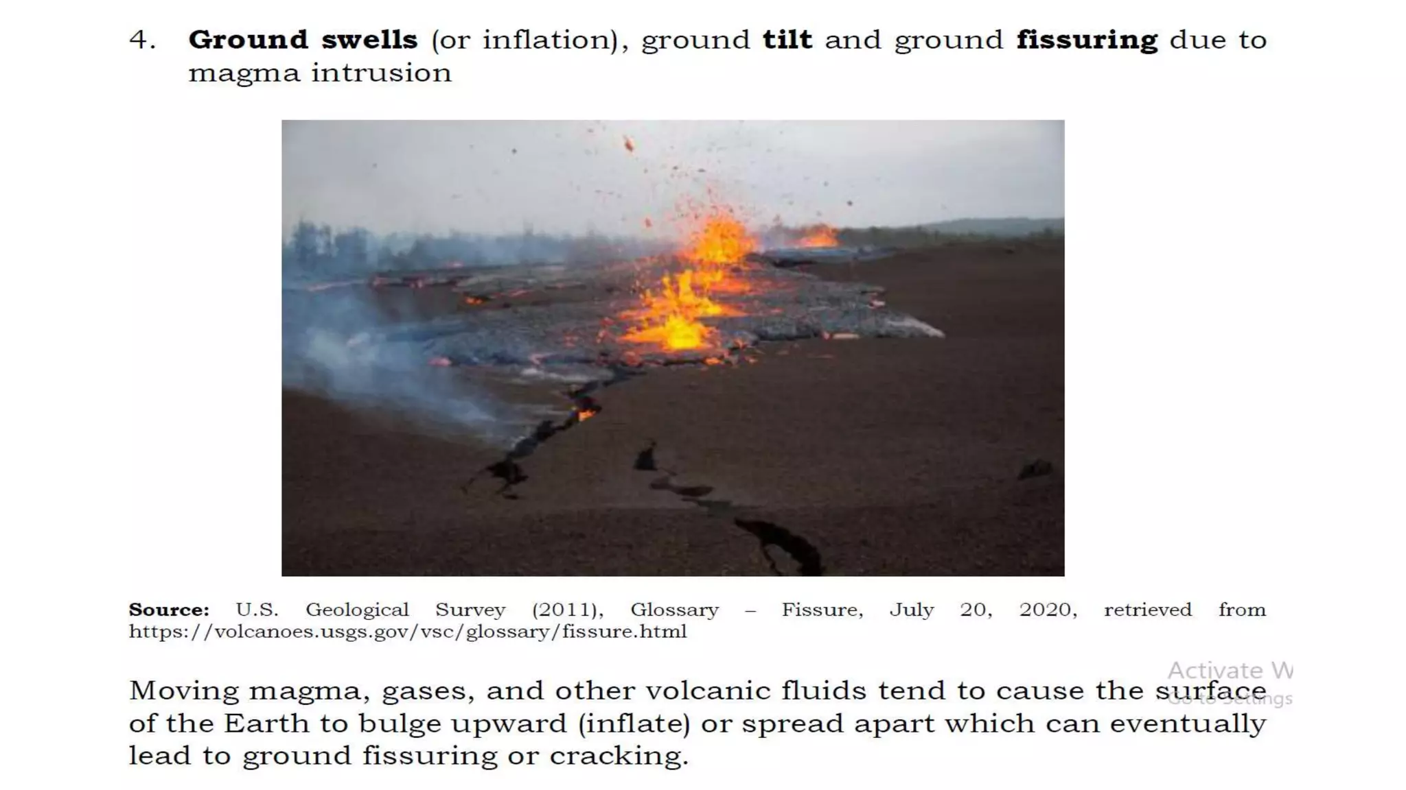 IMPENDING SIGNS OF VOLCANIC ERUPTION.pptx