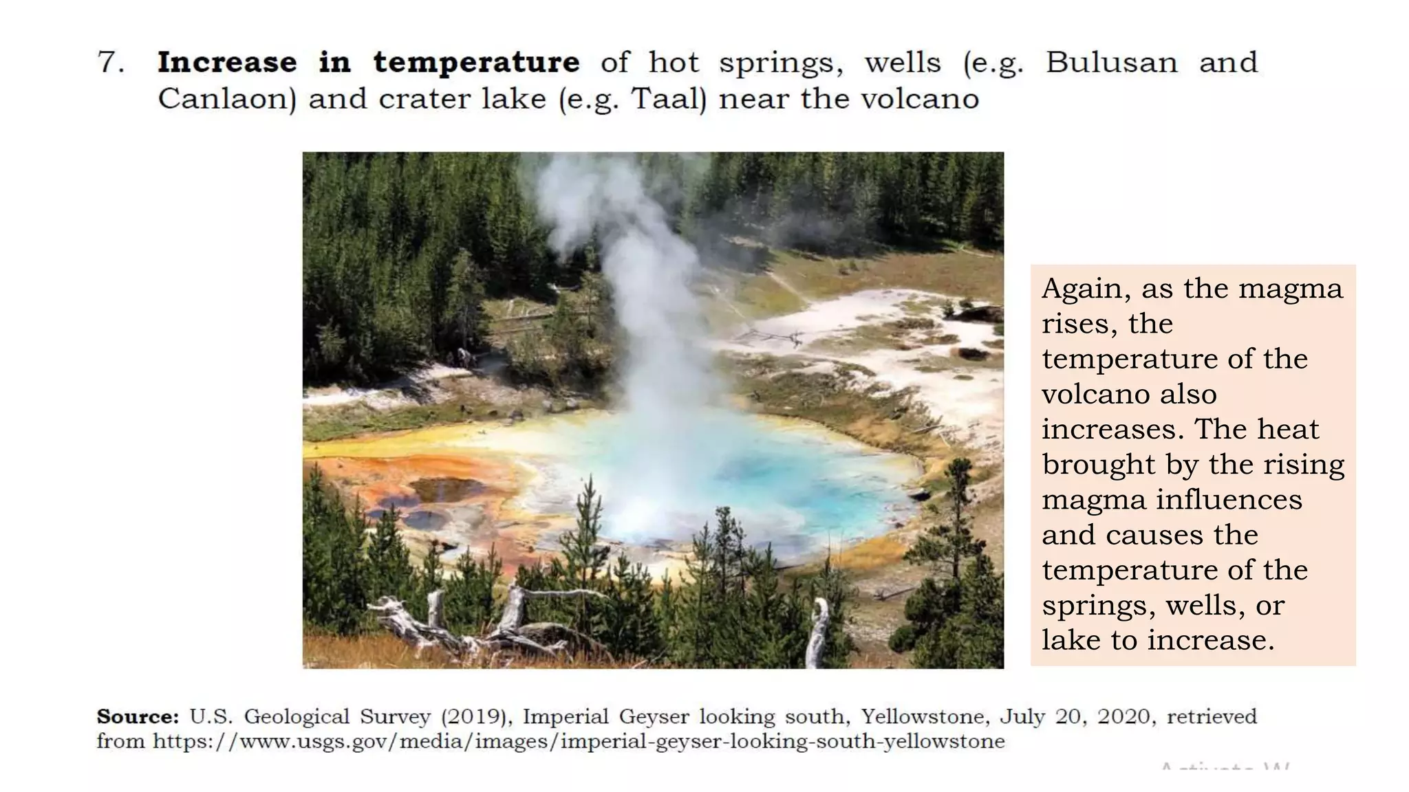 IMPENDING SIGNS OF VOLCANIC ERUPTION.pptx