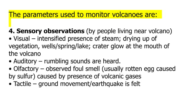 IMPENDING SIGNS OF VOLCANIC ERUPTION.pptx
