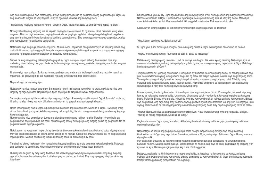 Impeng negro ni rogelio sikat