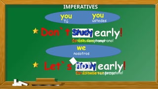 ENGLISH imperaives The imperative mood in English is a verb form used ...