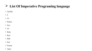 Imperative Programing engineering ppt.pptx