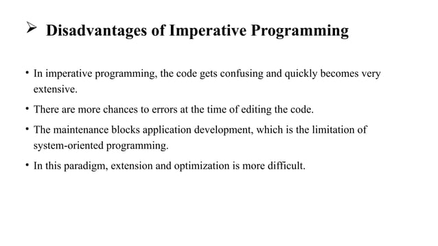 Imperative Programing engineering ppt.pptx | Free Download