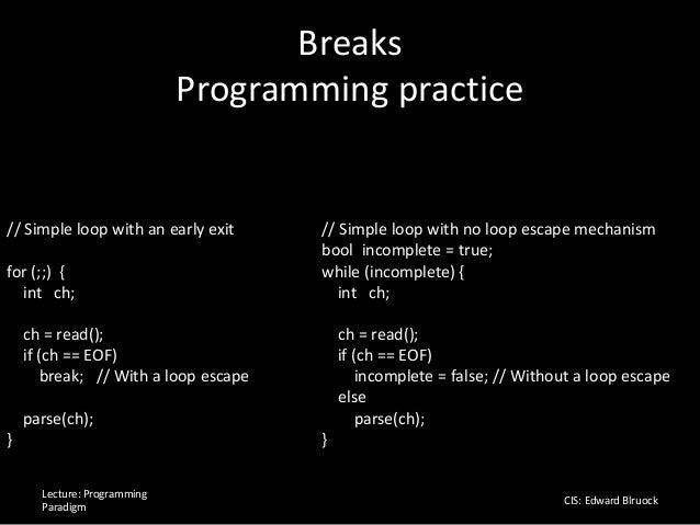 Imperative programming