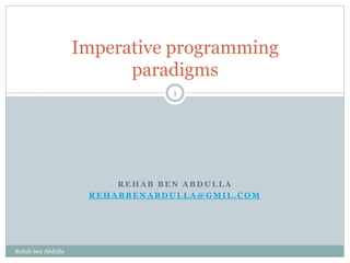 Imperative programming paradiiiigms.pptx