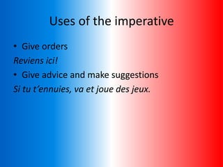 Imperatives | PPTX