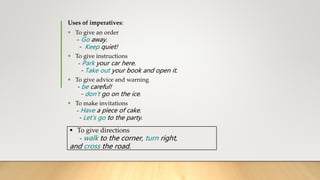 Imperatives - 2nd Grade | PPTX