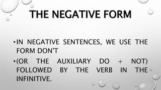 IMPERATIVES | PPTX