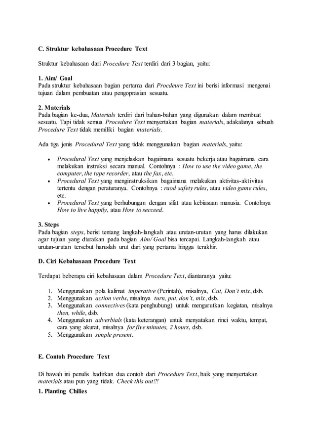 Imperative sentence | DOCX