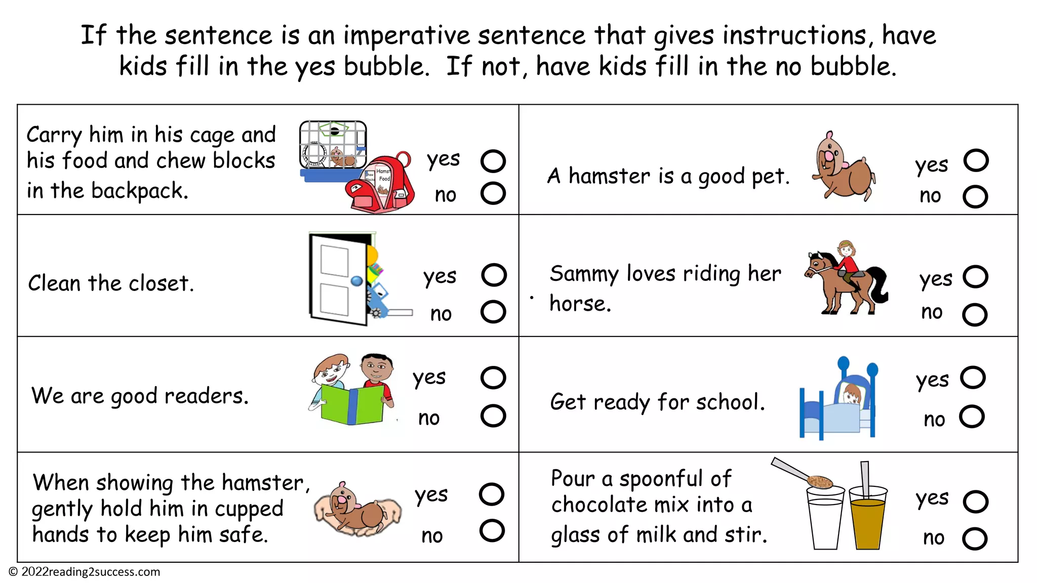 How to Teach Kids Imperative Sentences. Sentences that have the implied ...
