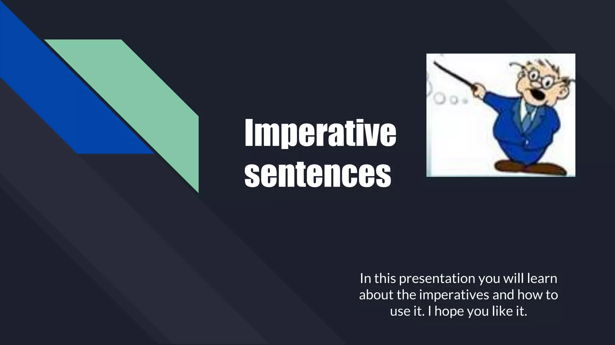 Imperative sentences by eduardo noches | PPTX