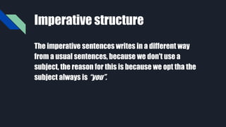 Imperative sentences by eduardo noches | PPTX
