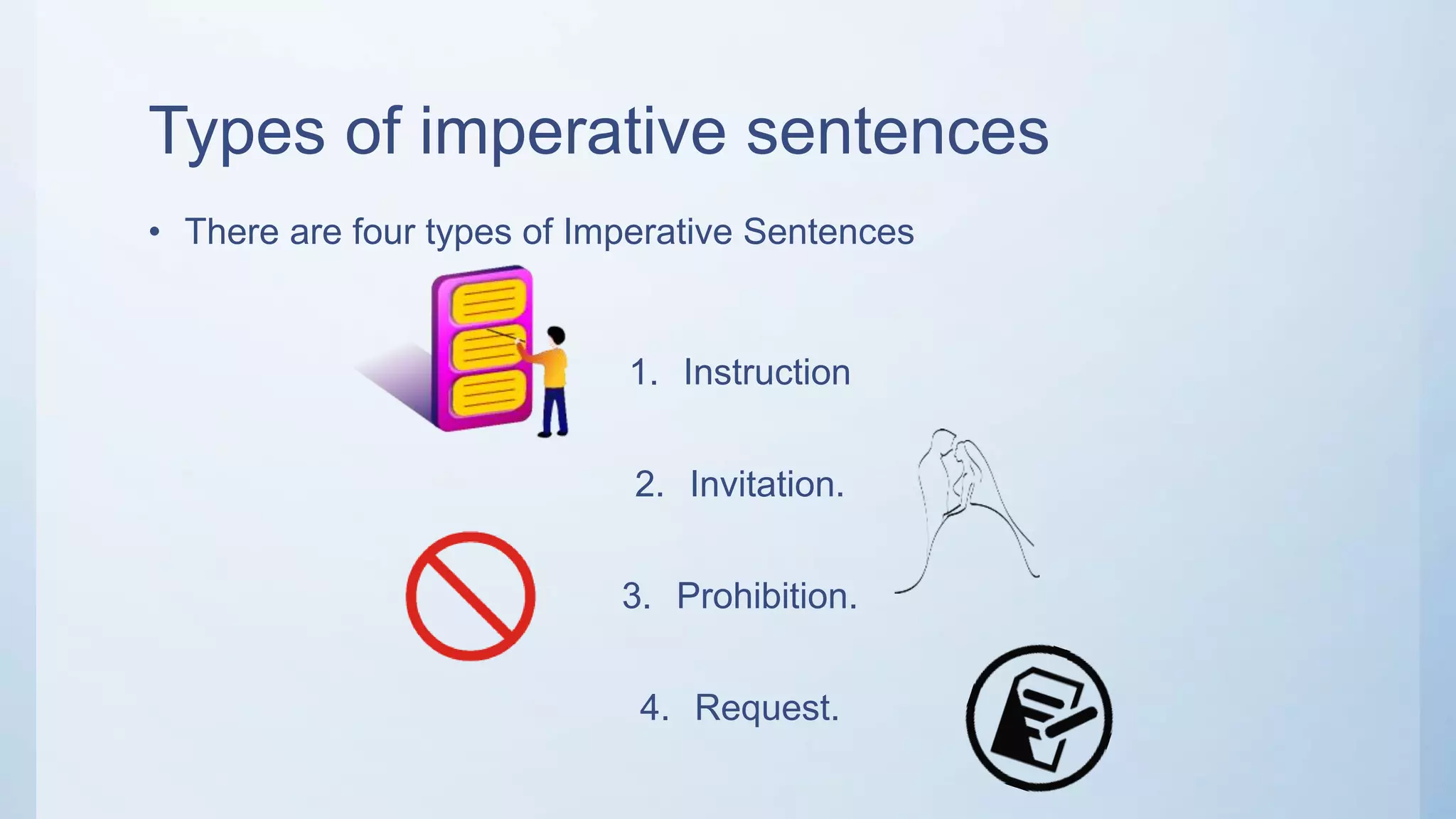 Imperative sentences. | PPTX