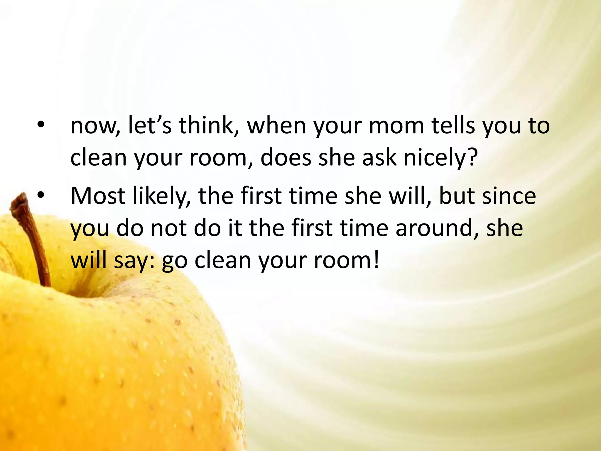 Imperatives in cooking instructions | PPTX