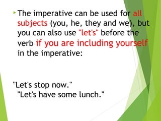 Imperatives part 1 | PPT