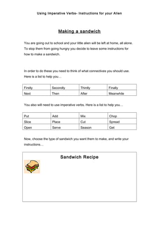 Imperatives & sequence adverbs | DOC