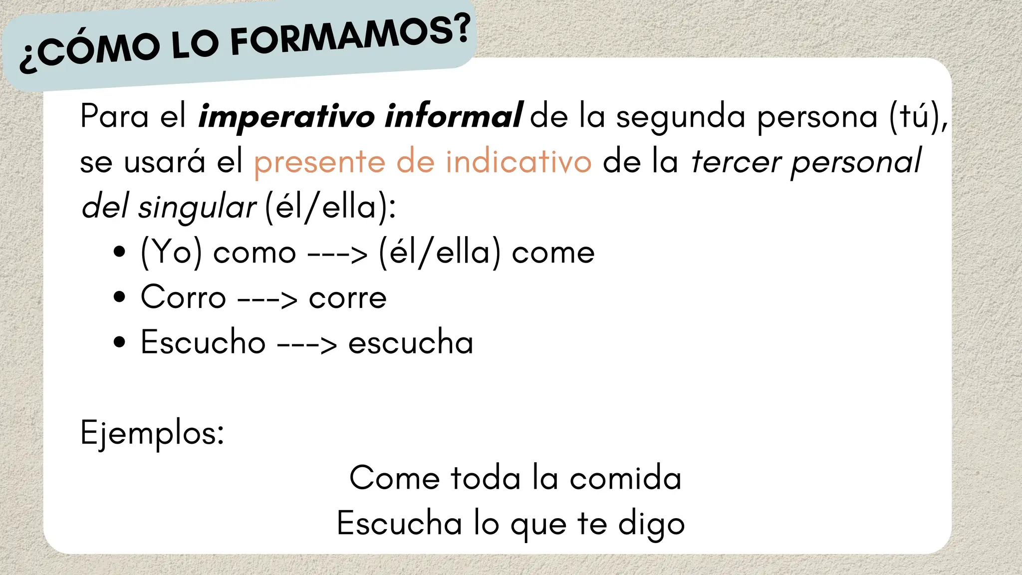 Imperativo formal e informal en español.pdf