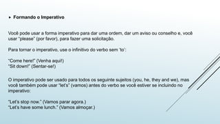 IMPERATIVOS NO INGLES - SUBJECT - OBJECT PRONOUN REVIEW parte (1) slide ...