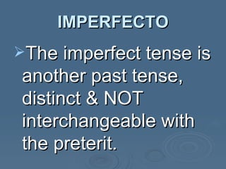 Imperfect | PPT