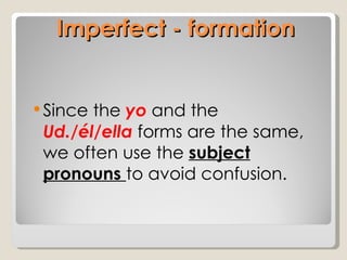 Imperfect | PPT