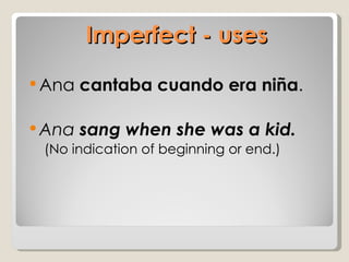Imperfect | PPT