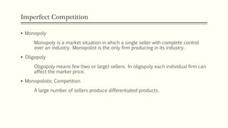 Imperfect Competition | PDF