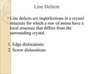 Imperfections in | PPT