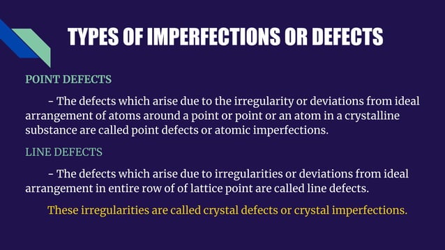 IMPERFECTIONS IN SOLIDS.pptx