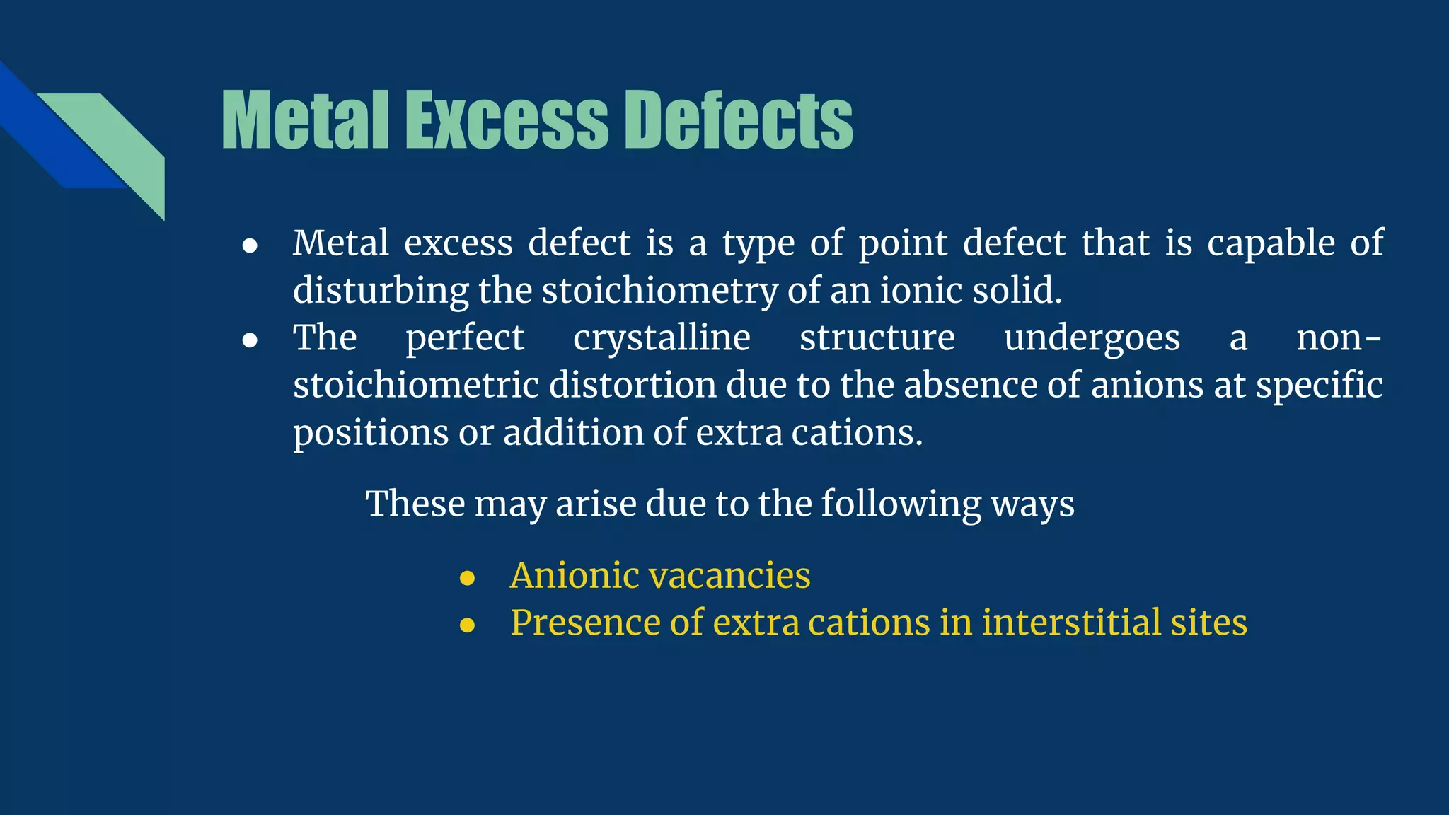 IMPERFECTIONS IN SOLIDS.pdf | Chemistry | Science