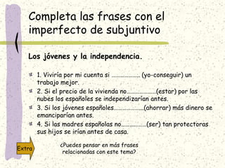 Imperfecto del subjuntivo | PPTX