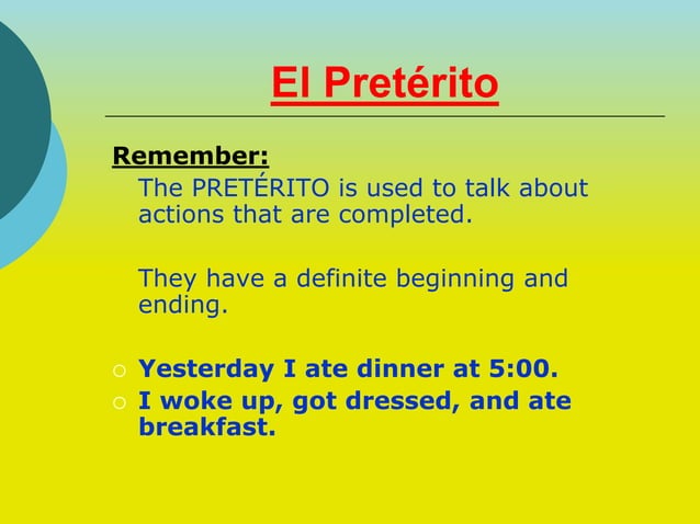 Imperfect power point | PPT