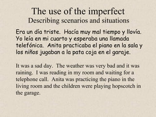 Imperfecto | PPT