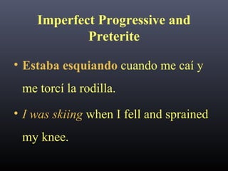 Imperfect Progressive | PPT