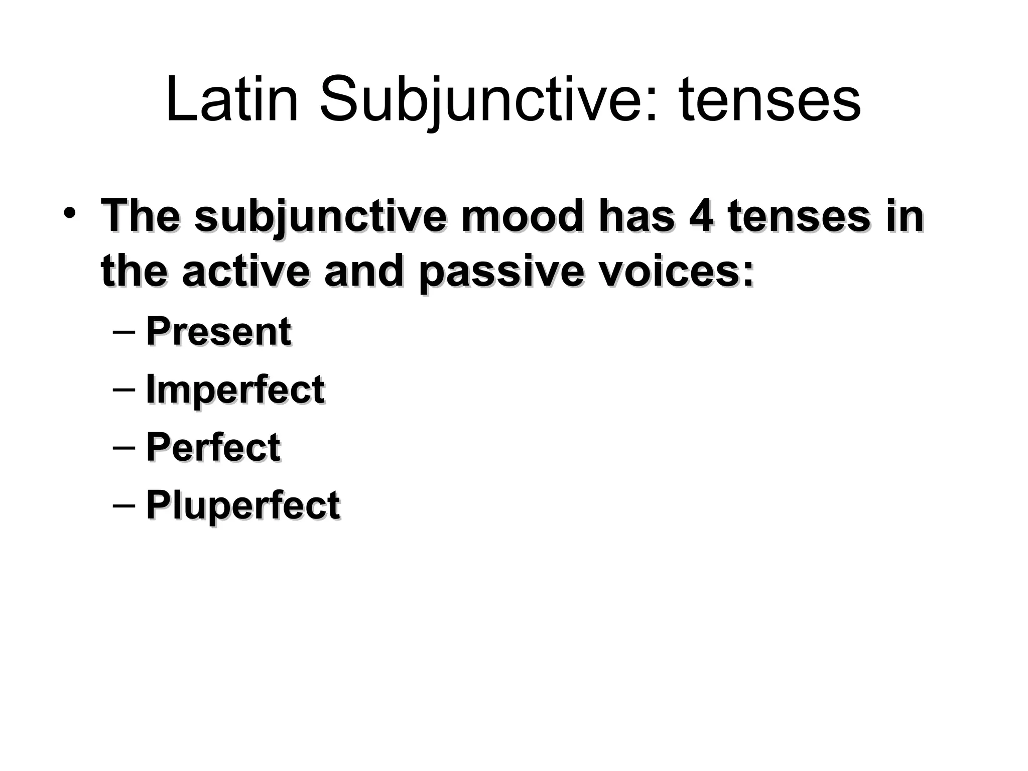 Unit Twelve - Imperfect subjunctive | PPT