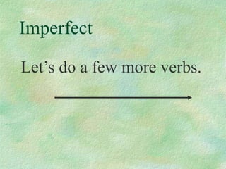Imperfect tense | PPTX