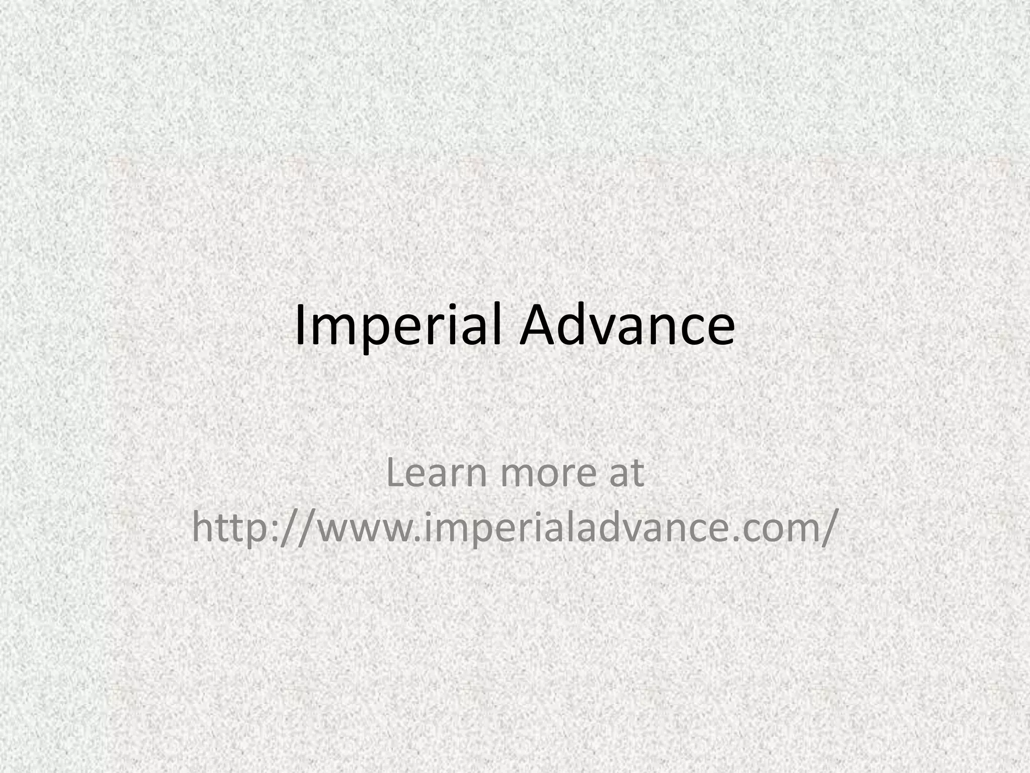 Imperial Advance | PPT