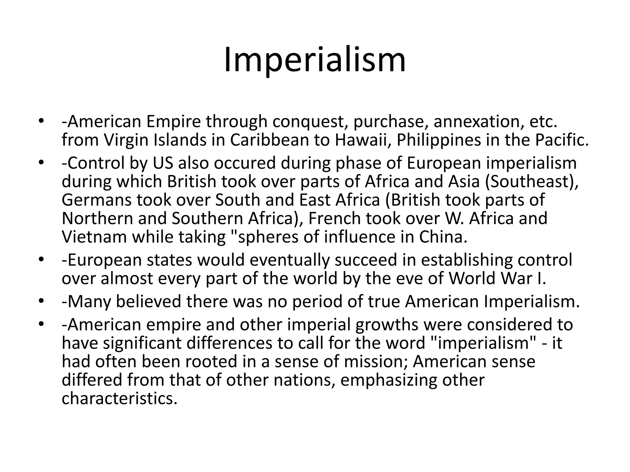Imperialism | PDF