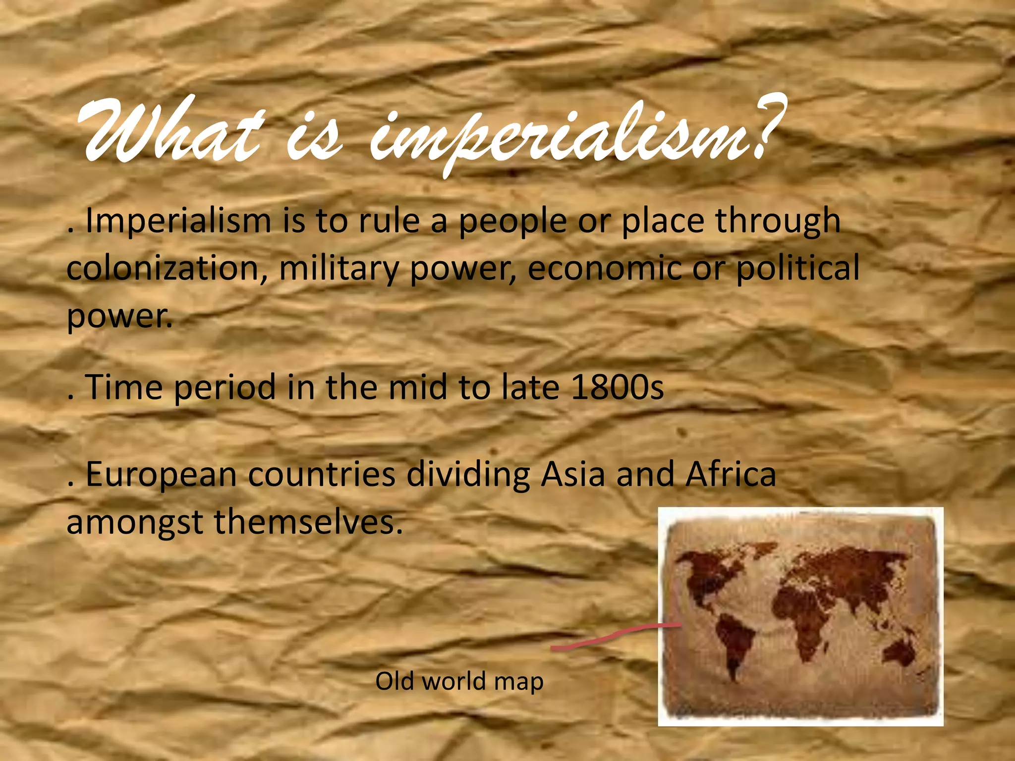 Imperialism | PPT