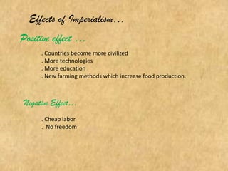 Imperialism | PPT