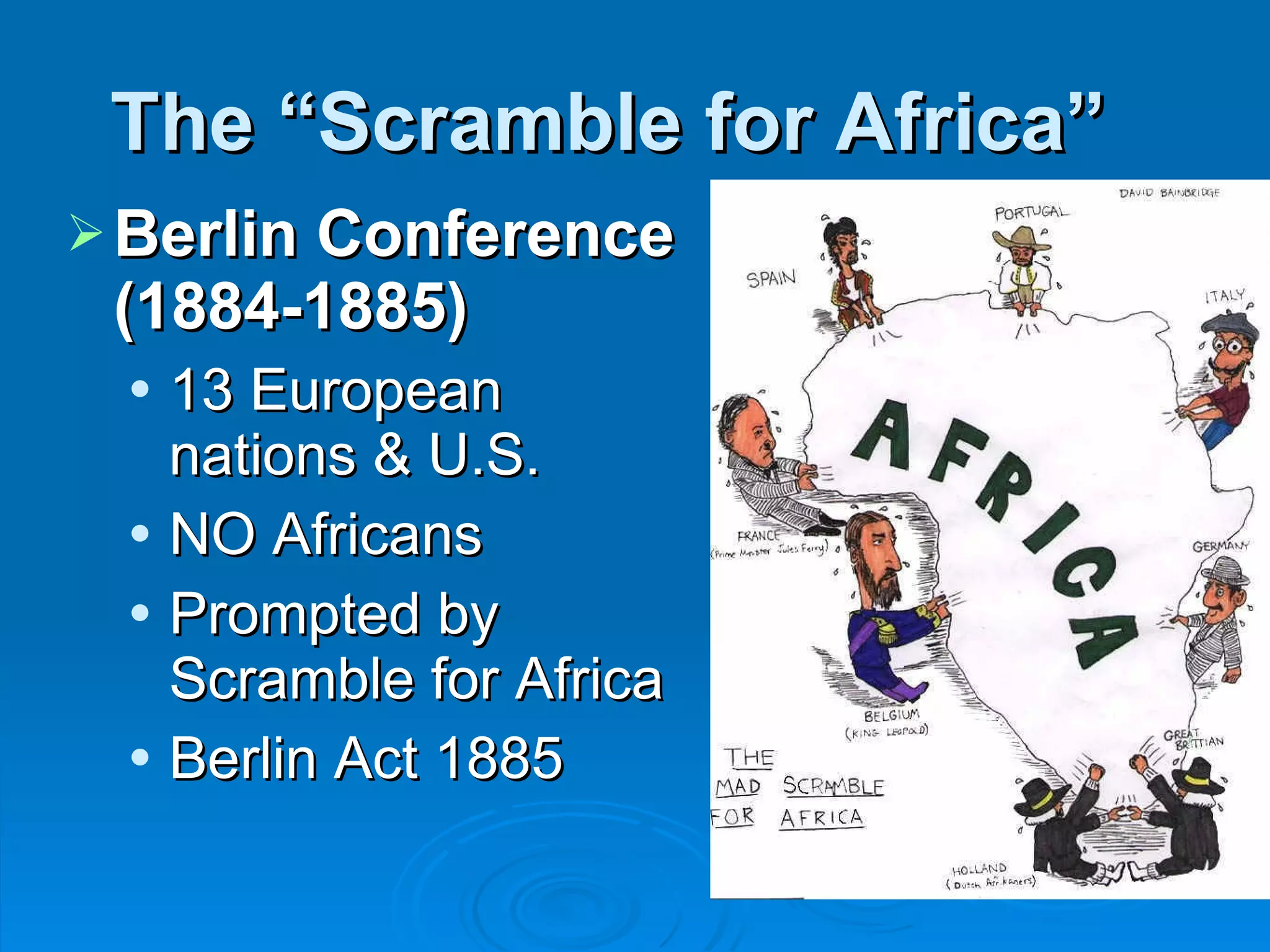 The Scramble for Africa | PPT
