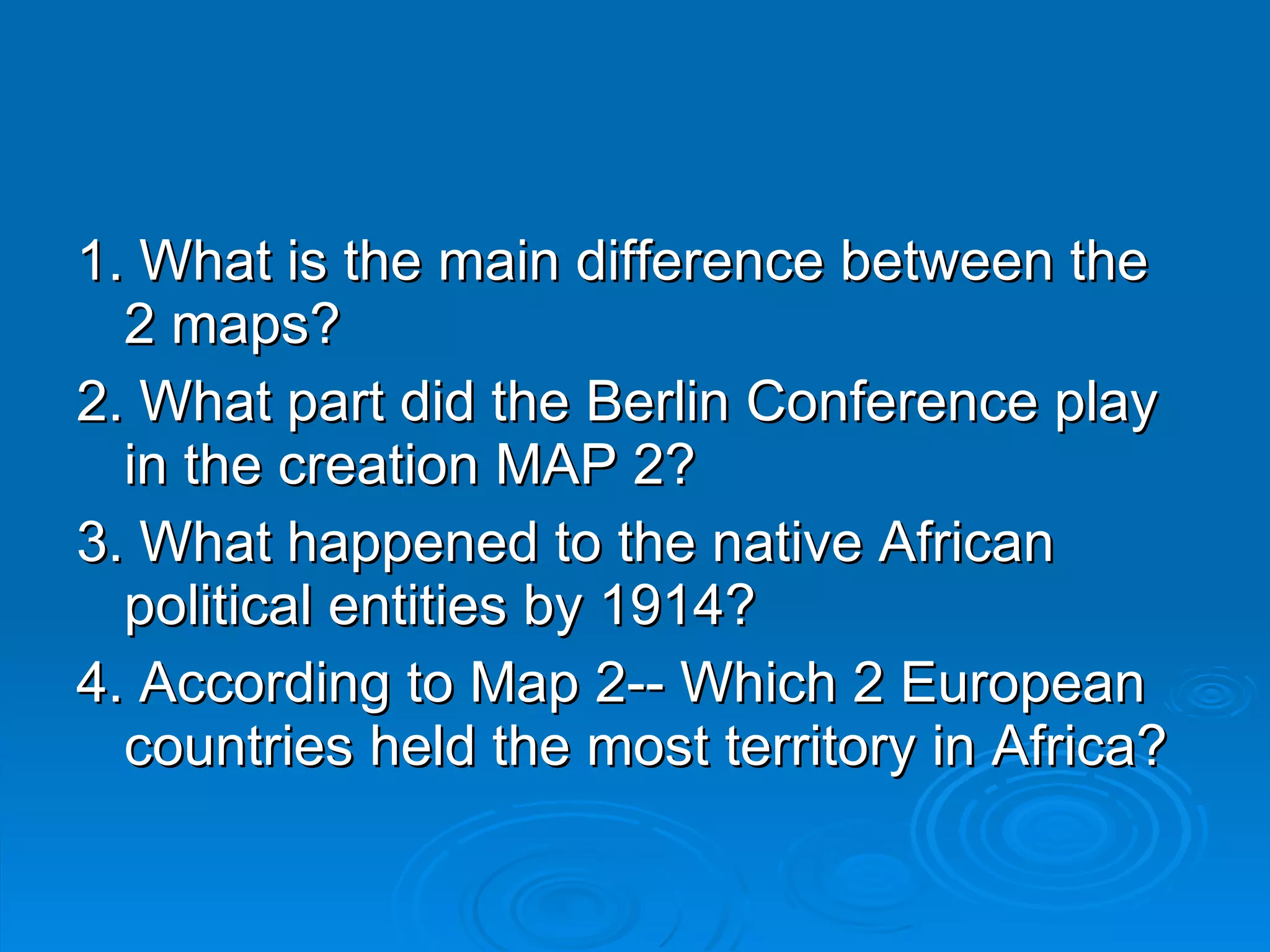 The Scramble for Africa | PPT