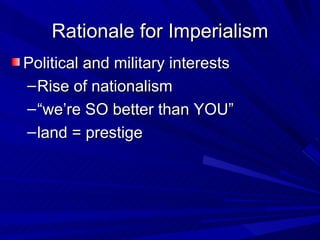 Imperialism | PPT
