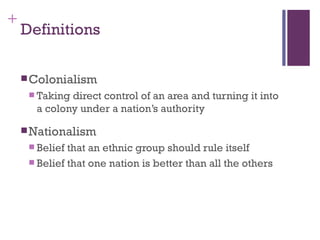 Colonialism Definition