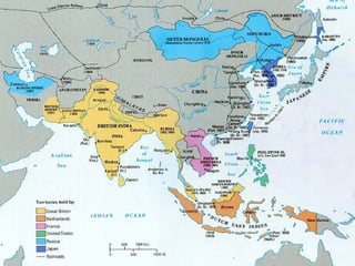 Imperialism In Asia Map