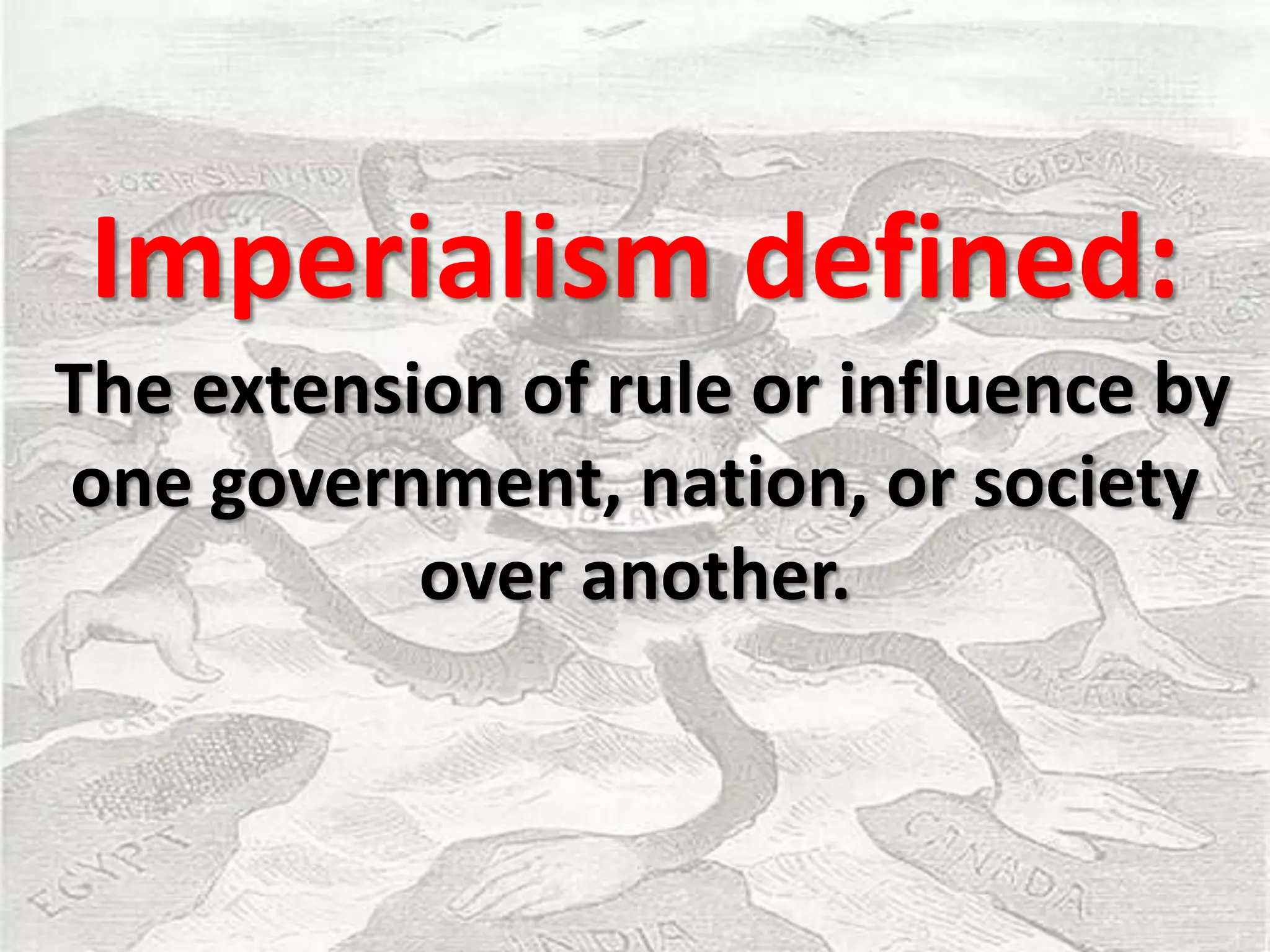 Imperialism | PPTX