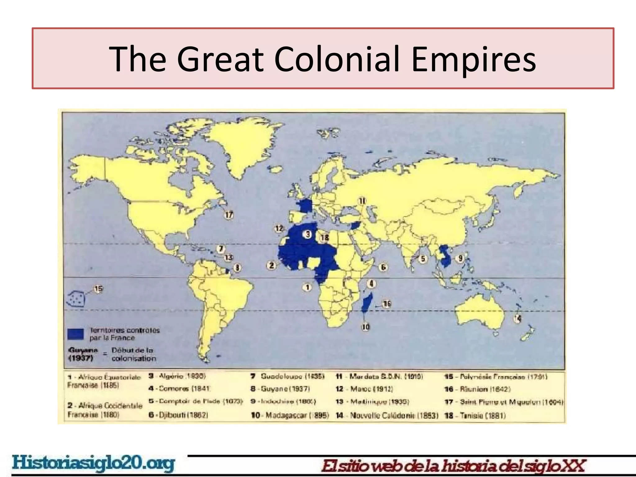 Colonialism and imperialism | PPTX