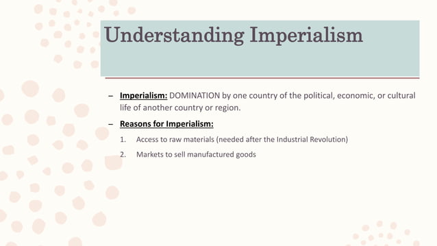 Imperialism | PPT