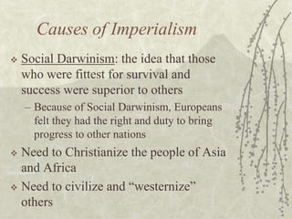 El Imperialismo, su influencia e importancia | PPT