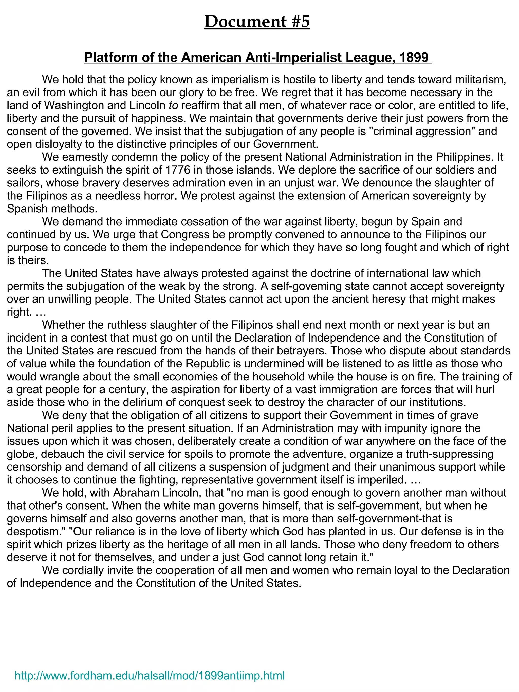 Imperialism Document Activity | PPT