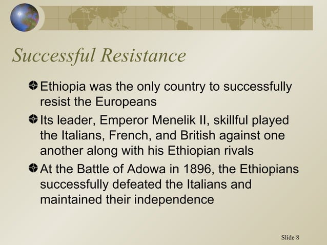 Imperialism: Domination and Resistance | PPT